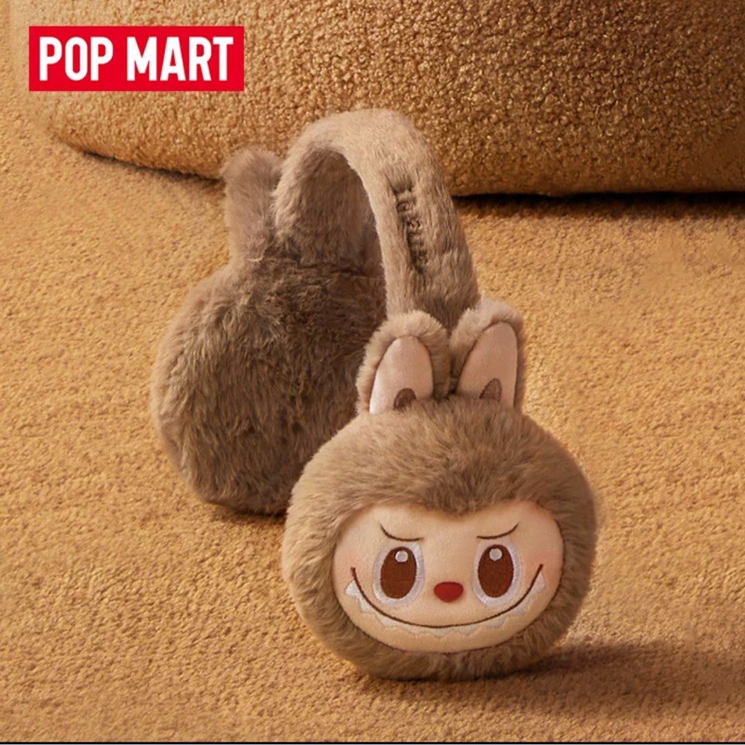 Pop Mart Labubu Earmuff, Hobbies & Toys, Travel, Travel Essentials ...