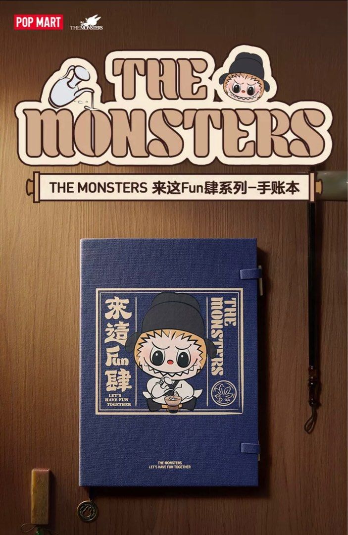 Pop Mart Labubu notebook, Hobbies & Toys, Toys & Games on Carousell