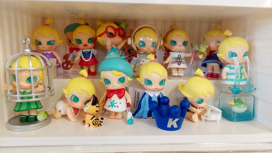 Popmart Baby Molly Set, Hobbies & Toys, Toys & Games on Carousell