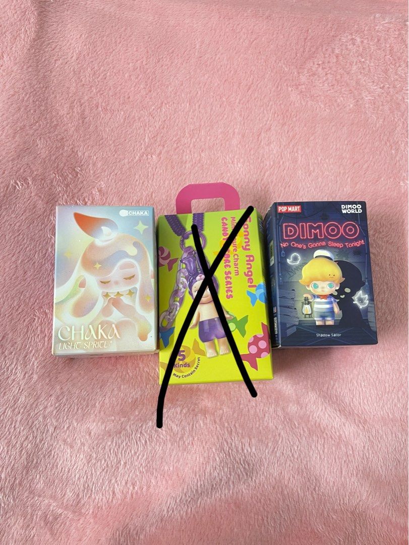 Popmart chaka rainbow light spirit series blind box, Hobbies & Toys ...