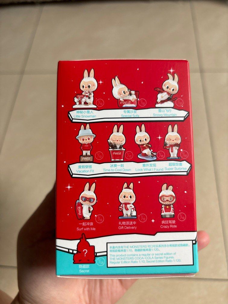Popmart Labubu Coca-Cola collab, Hobbies & Toys, Toys & Games on Carousell