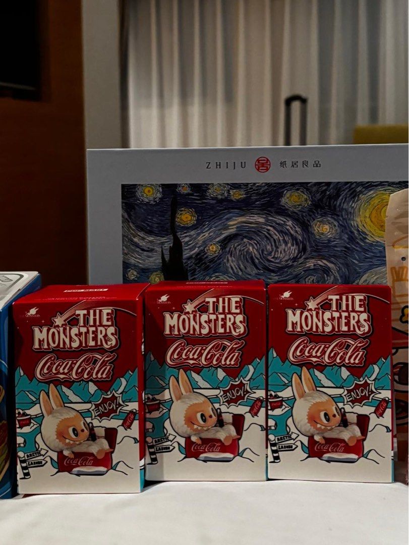 Popmart Labubu x Coca-cola, Hobbies & Toys, Toys & Games on Carousell