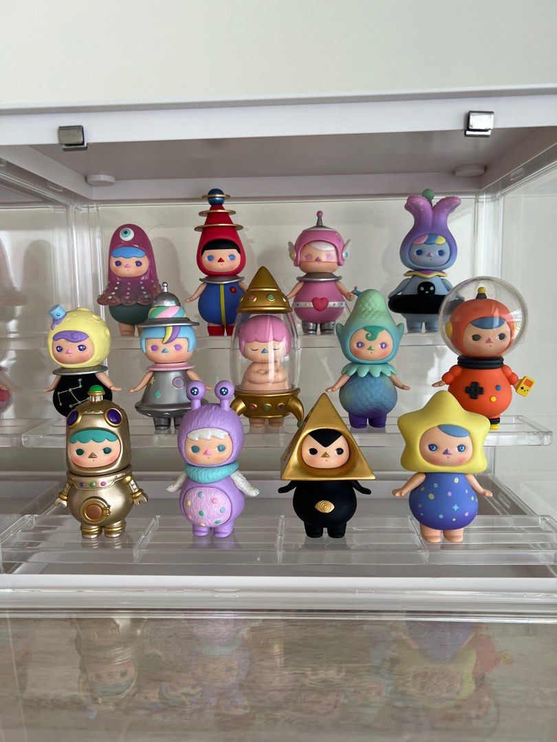 Pucky Space Babies Full Set with Secret (Rocket Baby) Pop Mart, Hobbies ...