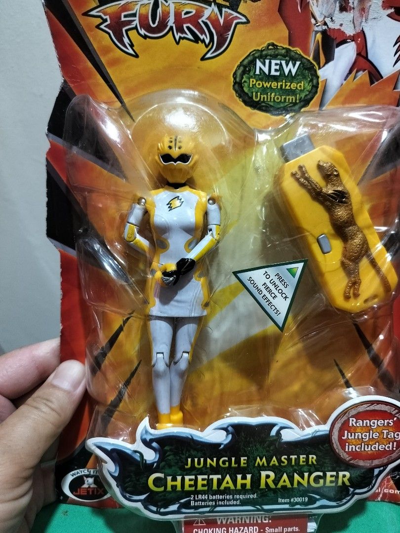 Power Rangers Jungle Fury - Jungle Master Cheetah Ranger, Hobbies ...