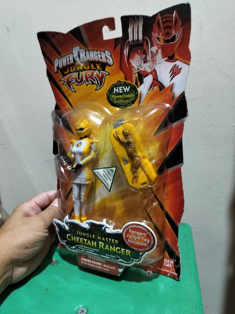 Power Rangers Jungle Fury - Jungle Master Cheetah Ranger, Hobbies ...