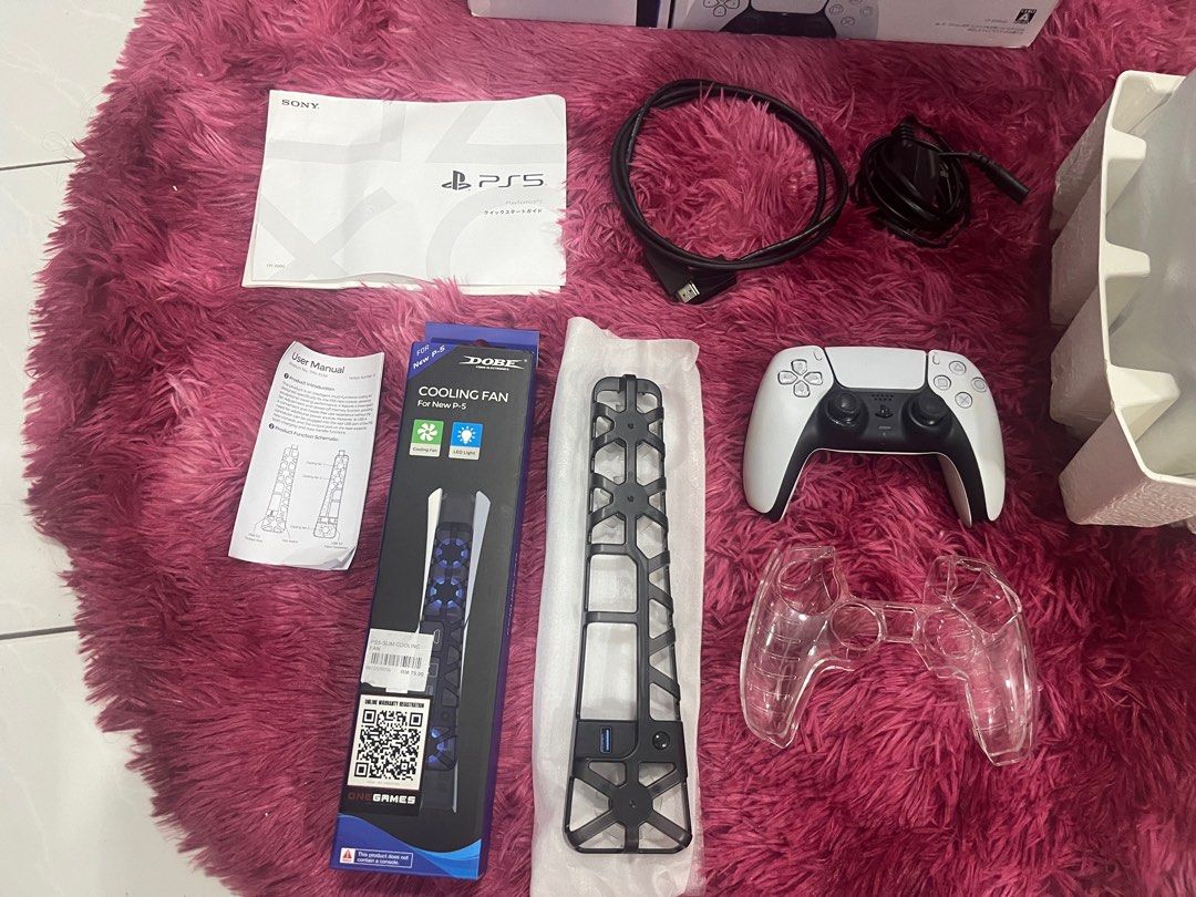 PS5 Slim Disc Version (FULL SET), Video Gaming, Video Game Consoles ...