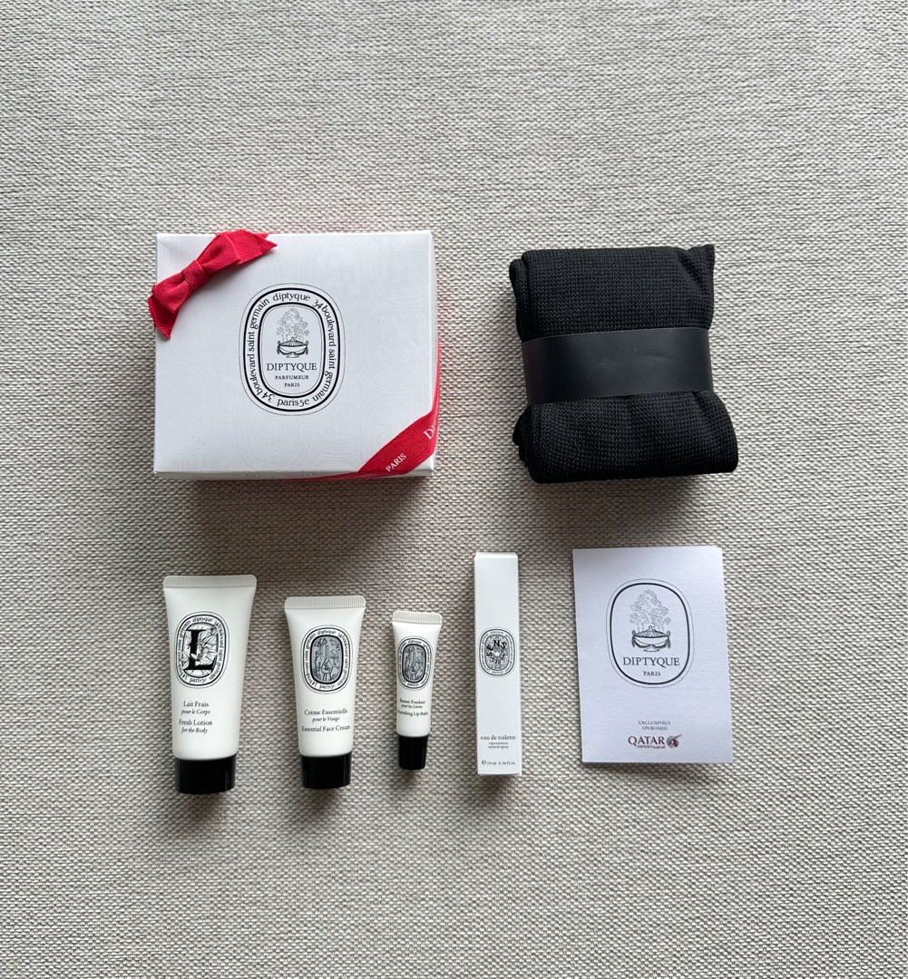 Diptyque Qatar Business Class Amenities Kit, Beauty & Personal Care ...