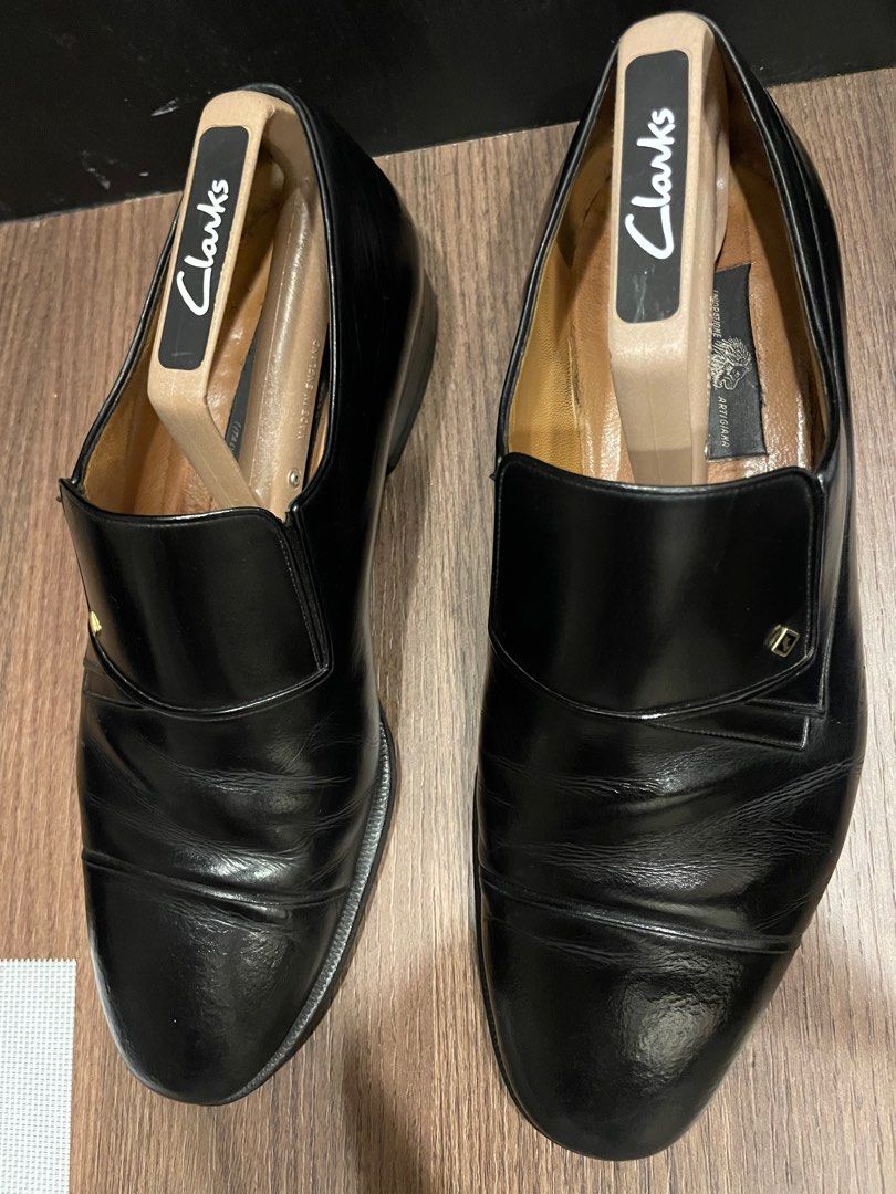 Rare Vintage Italian A. Testoni Red Label Calfskin Slip on Dress Shoes ...