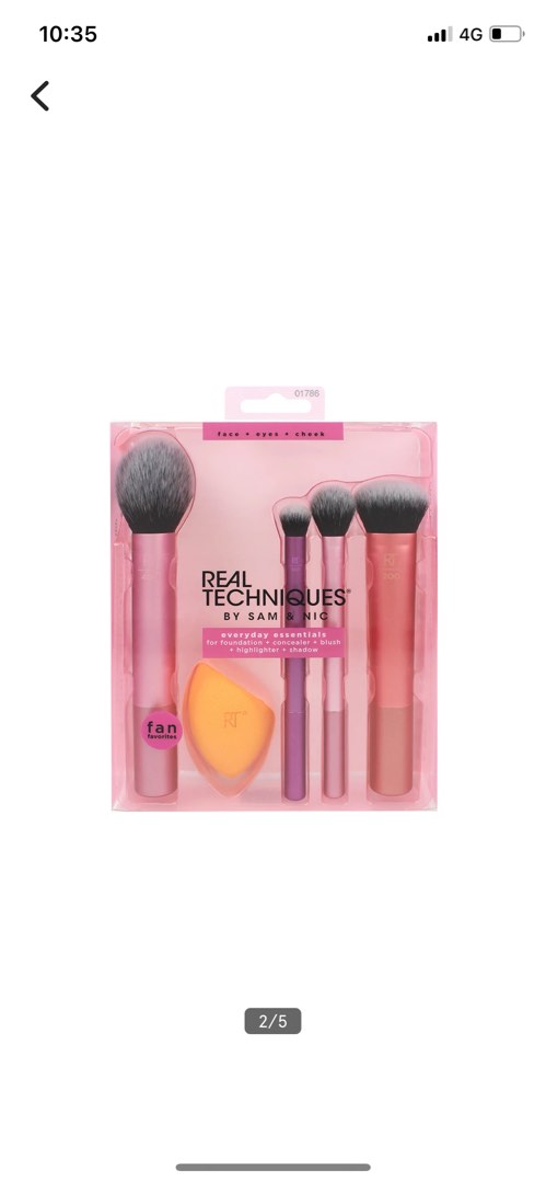 Real technique everyday essentials set, Beauty & Personal Care, Face ...
