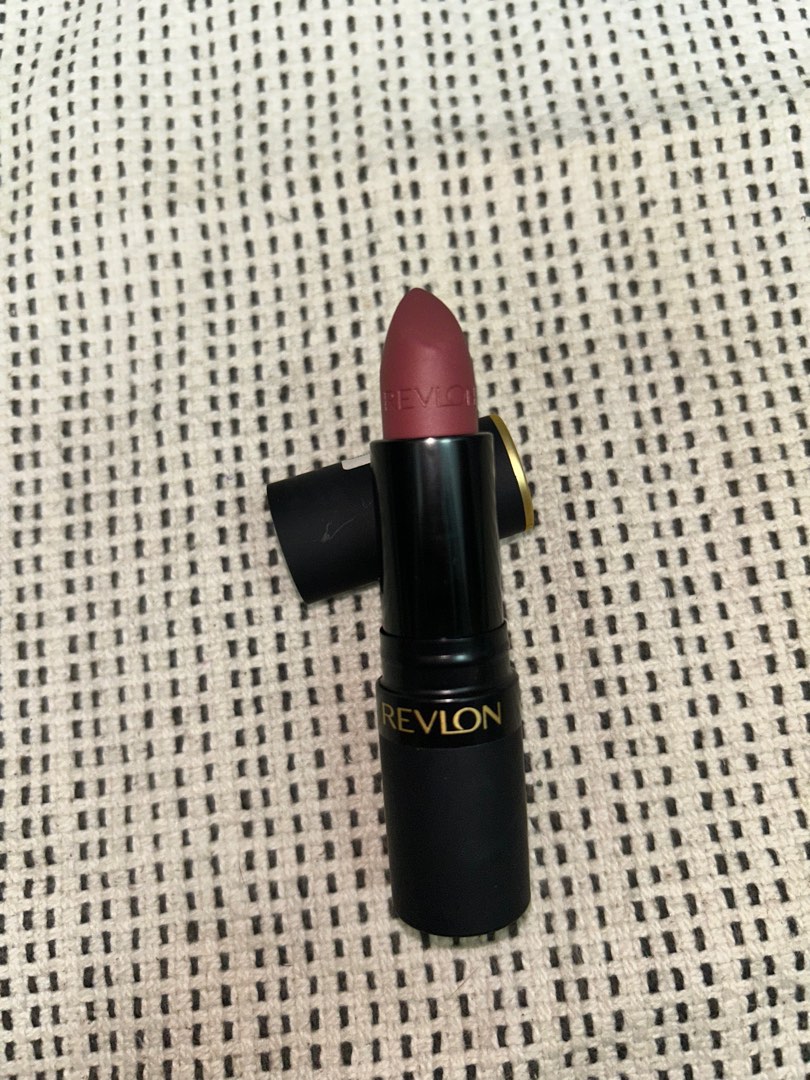 REVLON super lustrous matte lipstick shade 014 shameless, Beauty ...