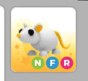 Roblox Adopt Me Neon Fly Ride Golden Rat Adopt Me NFR Golden Rat, Video ...