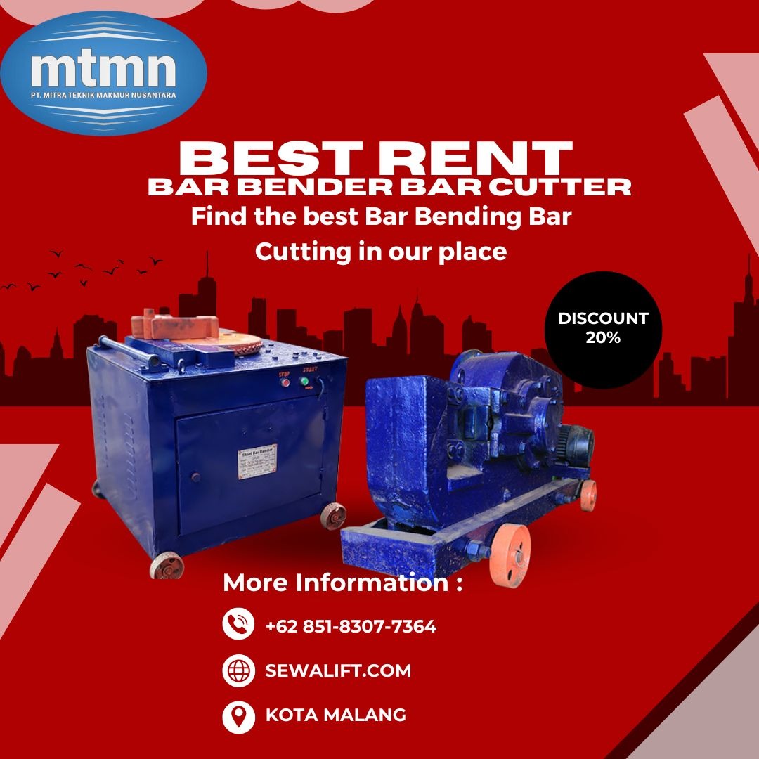 Sewa Bar Bender dan Bar Cutter, solusi konstruksi Anda Murung Raya ...
