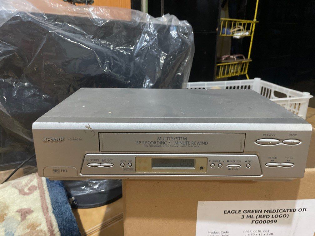 Sharp video tape system, TV & Home Appliances, TV & Entertainment, TV ...