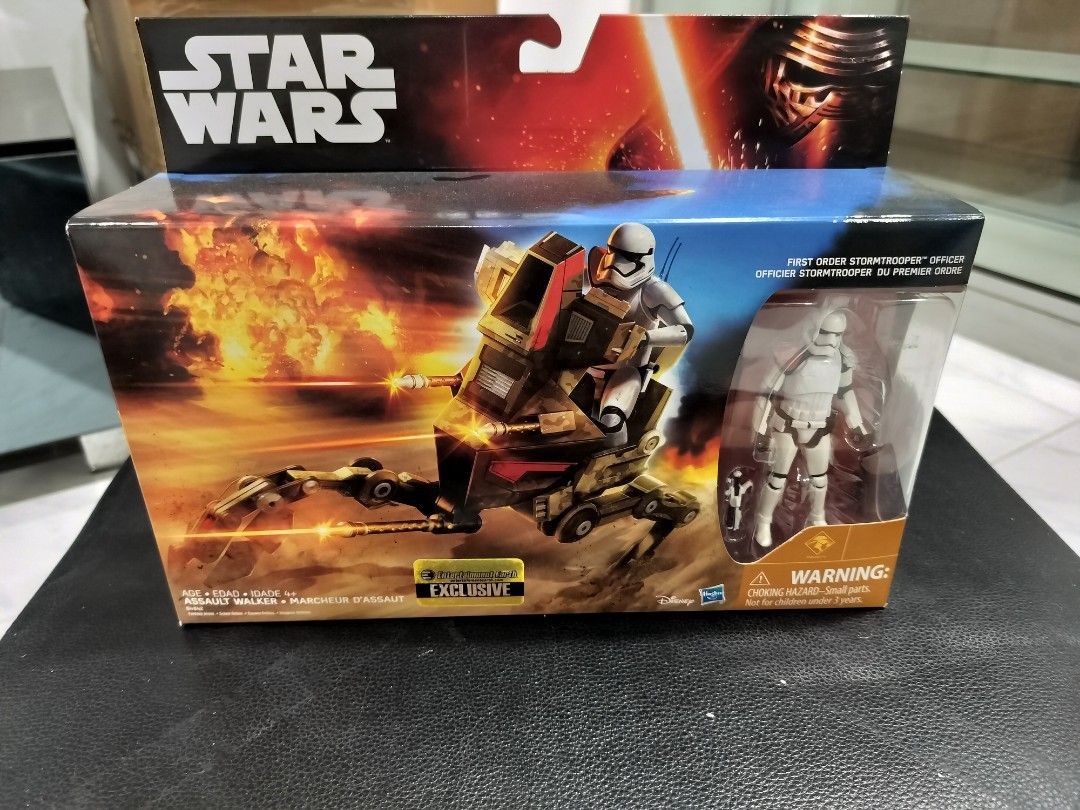 Star Wars First Order Stormtrooper Officer & Assault Walker, Hobbies ...