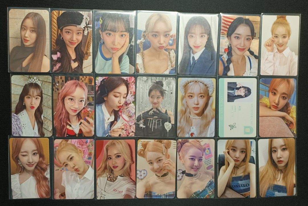 stayc twice nmixx zb1 enhypen photocards, Hobbies & Toys, Collectibles & Memorabilia, K-Wave on ...