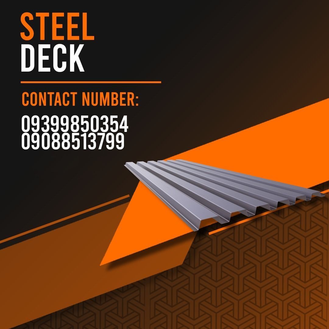 Steel deck | Steel Decking | Web Deck | Steel Decking | Steel | Bakal ...