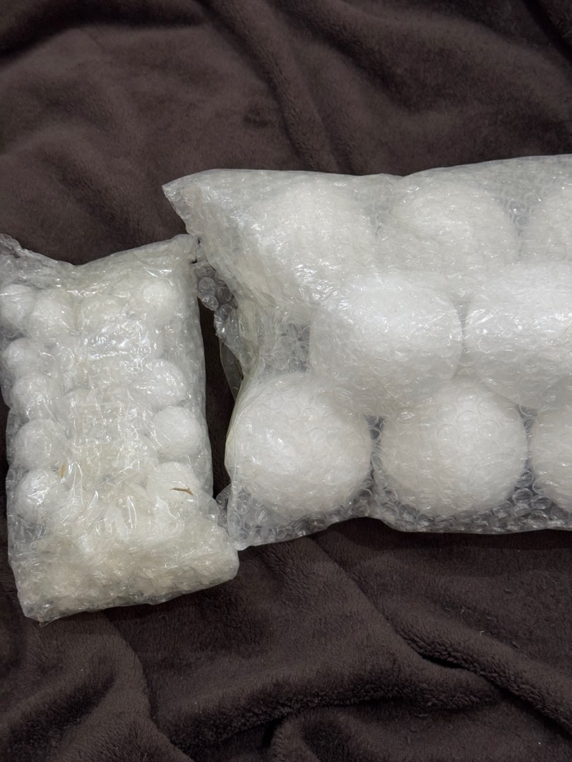 Styro craft balls 10s (1 inch and 3 inches), Hobbies & Toys, Stationary ...