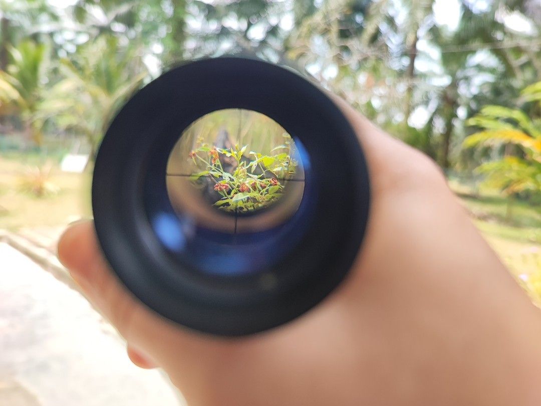 Teropong sniper scope telescope jarak jauh zoom in 3 x 42 binocular ...
