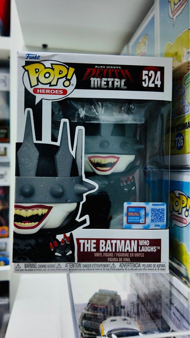 The Batman who laughs #524 - Funko Pop Heroes : Dark Knight Death Metal ...