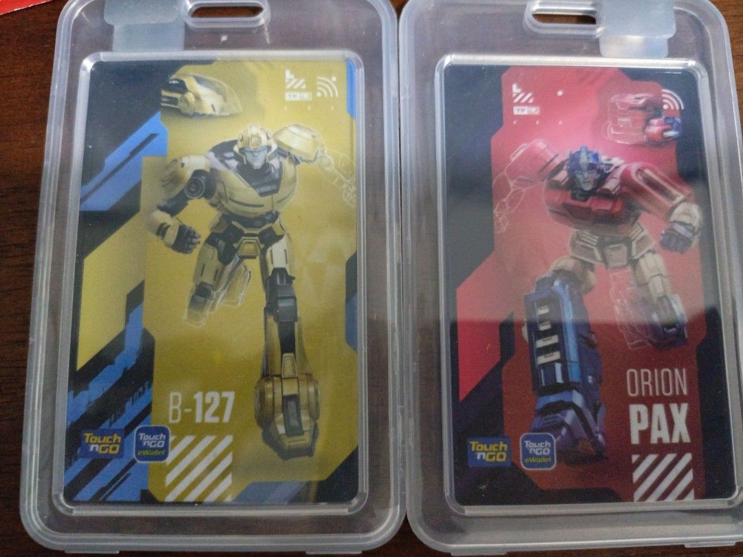 TNG NFC Luxe Card Transformer Optimus Prime Bumblebee Edition, Hobbies ...
