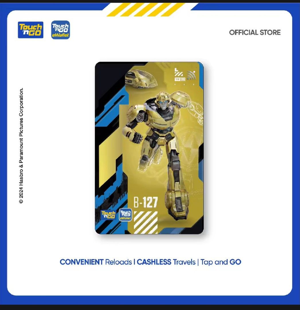 TNG NFC Luxe Card Transformer Optimus Prime Bumblebee Edition, Hobbies ...