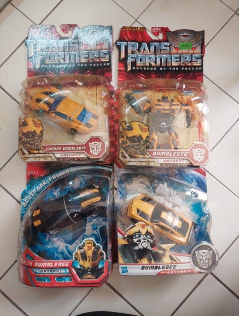 ROTF Transformers Bumblebee (Set of 4), Hobbies & Toys, Toys & Games on ...