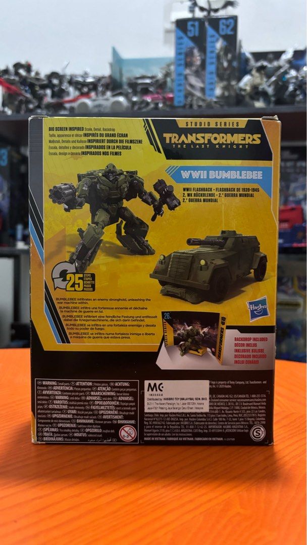 Transformers Studio Series 26 WWII Bumblebee, Hobbies & Toys, Toys ...