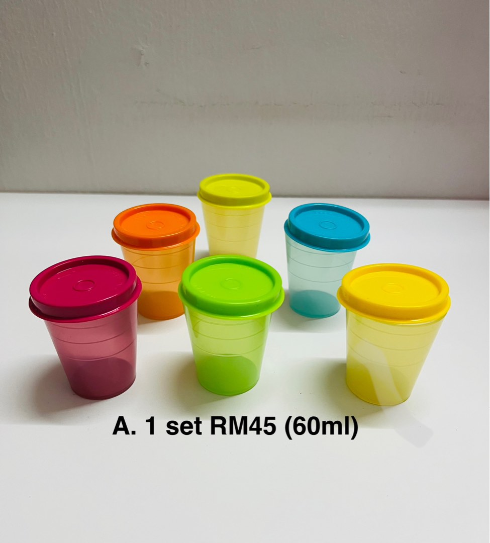 Tupperware Mini Container (RM27 - RM45), Furniture & Home Living ...