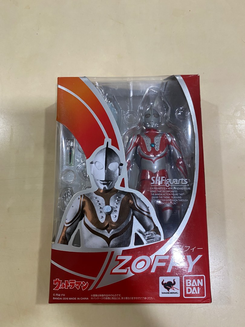 Ultraman Zoffy SHF BIB, Hobbies & Toys, Toys & Games on Carousell