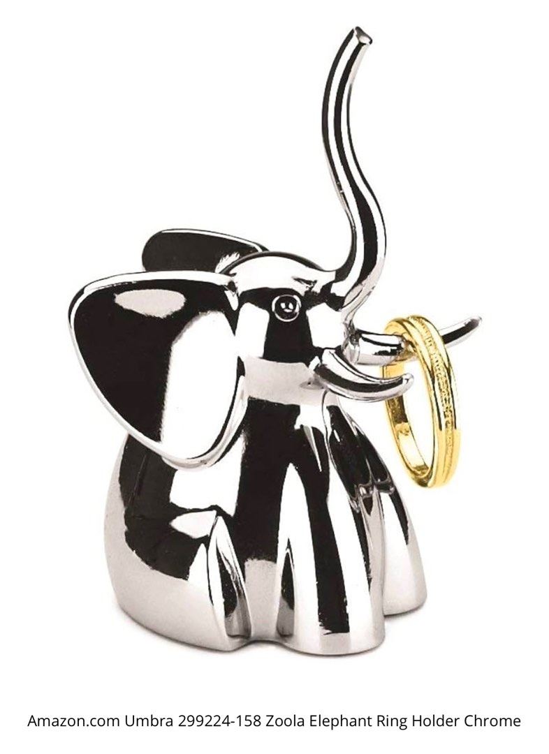 Umbra Zoola Elephant Ring Holder (Chrome), Women's Fashion, Jewelry ...