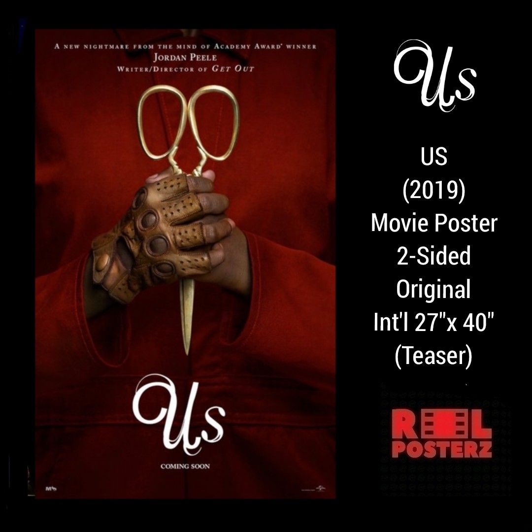 US (2019) Movie Poster 2-Sided Original International 27"x 40" (Final ...