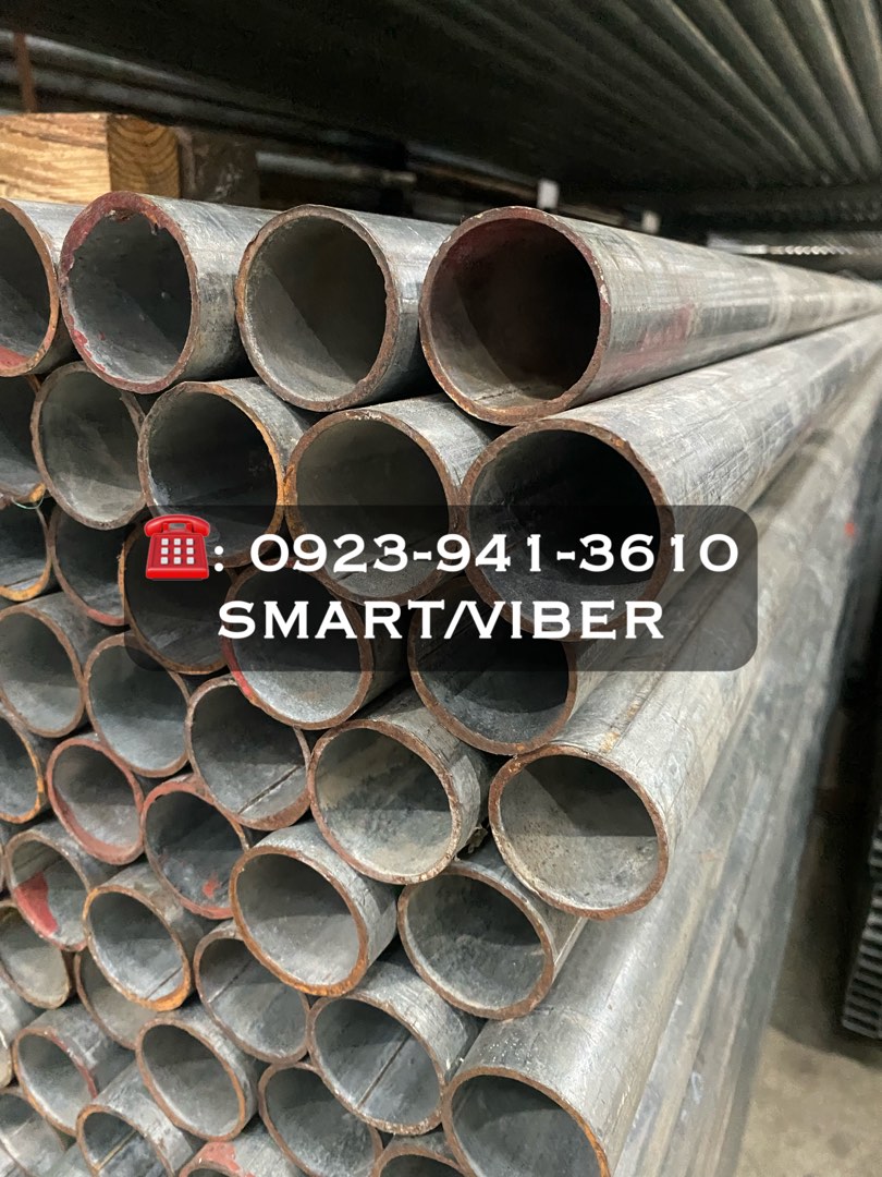 USED GI PIPE 1 1/2 6METERS S40 13.5KG, Commercial & Industrial ...