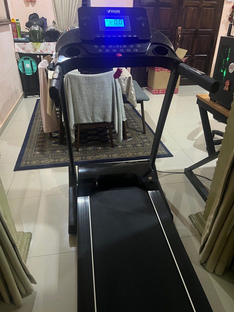 Vigor TR650 4.0HP Treadmill Multifunction Cardio Exercise Jogging ...