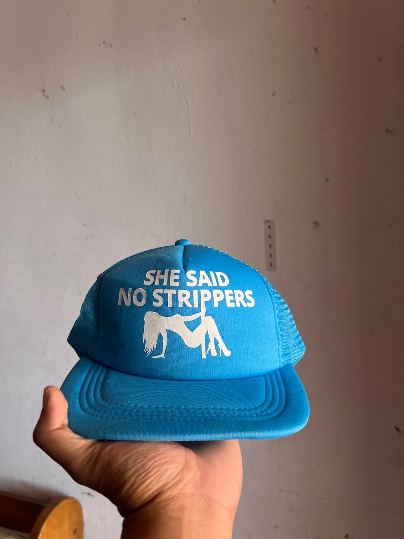 Vintage Wording Cap, Men's Fashion, Watches & Accessories, Cap & Hats ...