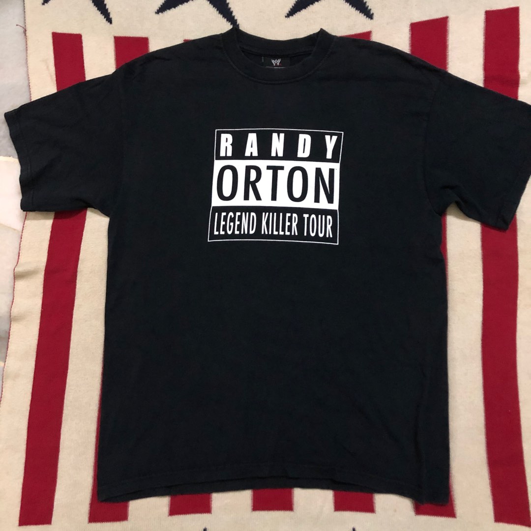 Vintage WWE Randy Orton Legend Killer Tour 2004 T shirt, Men's Fashion ...