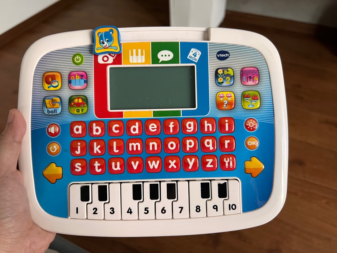 VTech Blue My first Tablet, Babies & Kids, Infant Playtime on Carousell