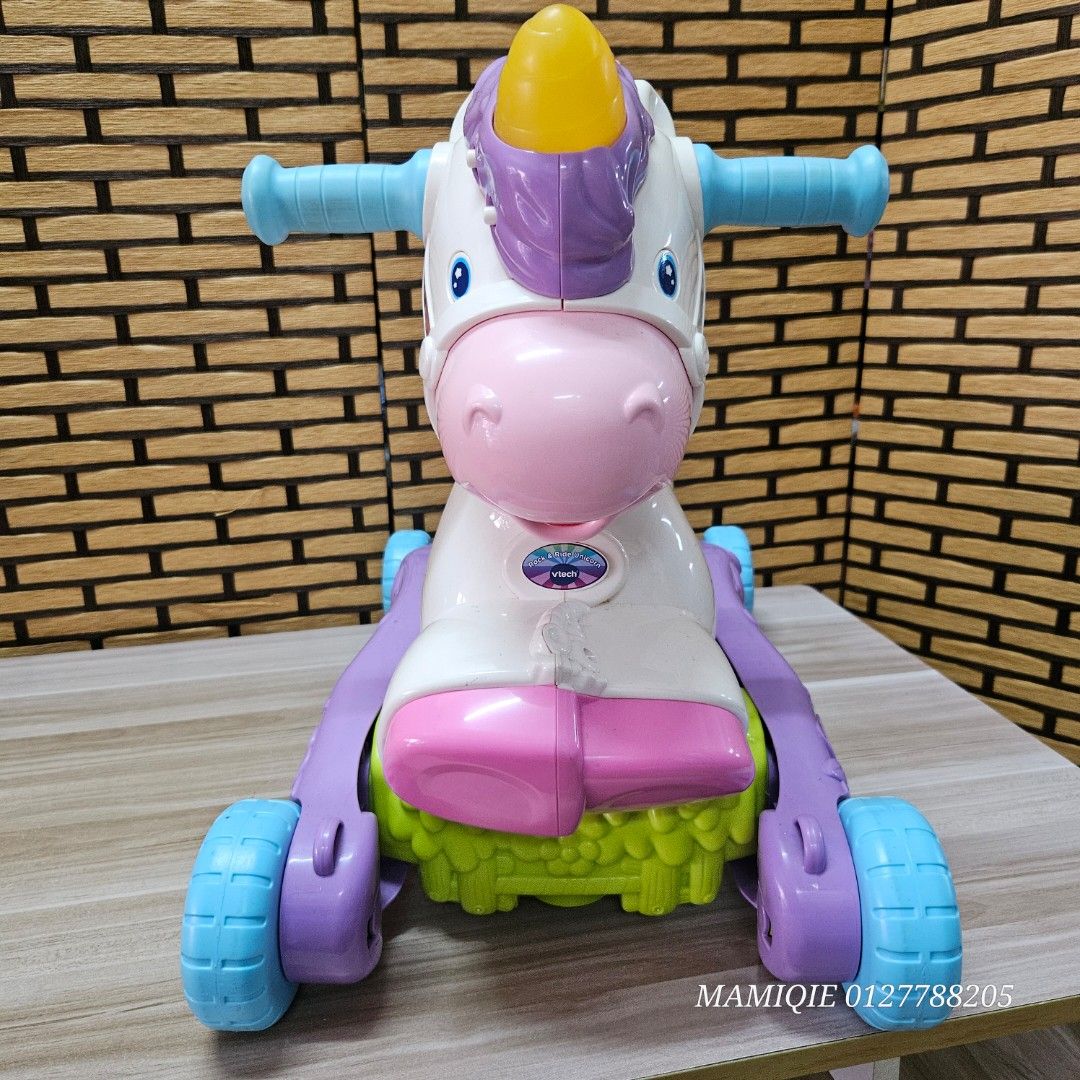 Vtech Rock Ride Unicorn 2 in 1, Hobbies & Toys, Toys & Games on Carousell