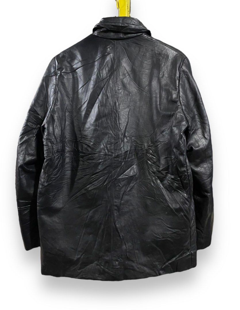 maxfield parrish leather jacket