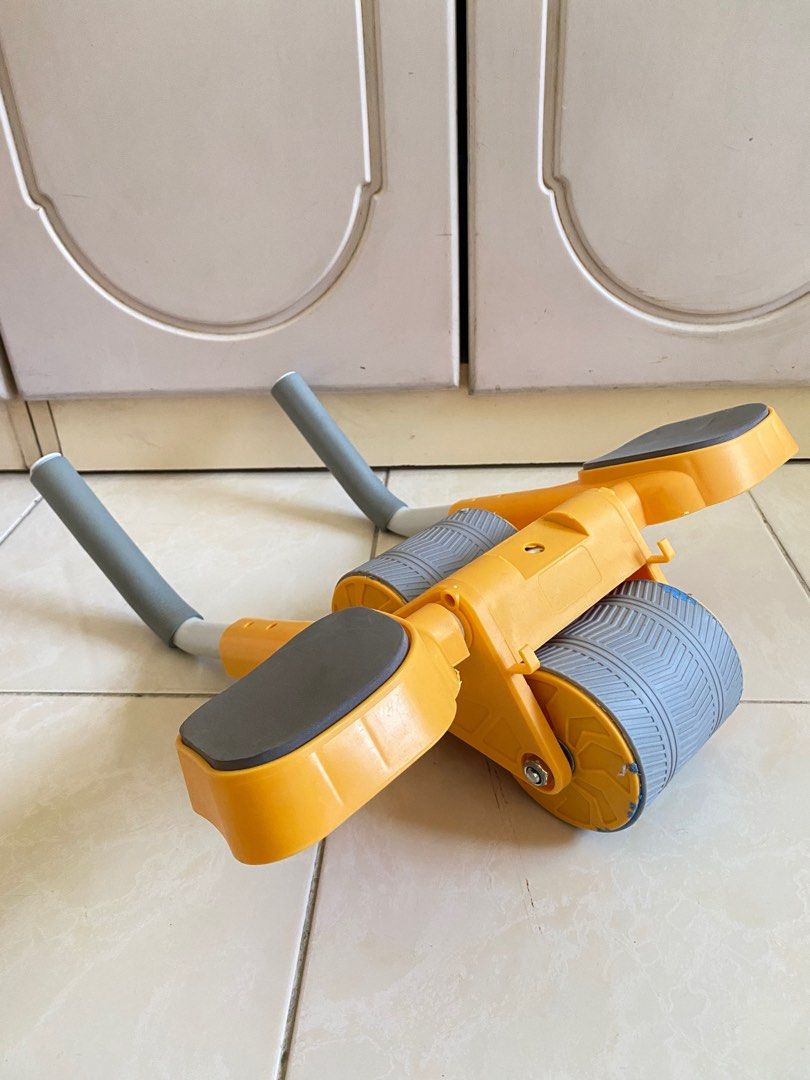 Wheel Abdominal Roller & Elbow Support Rebound Knee Mat, Sports ...