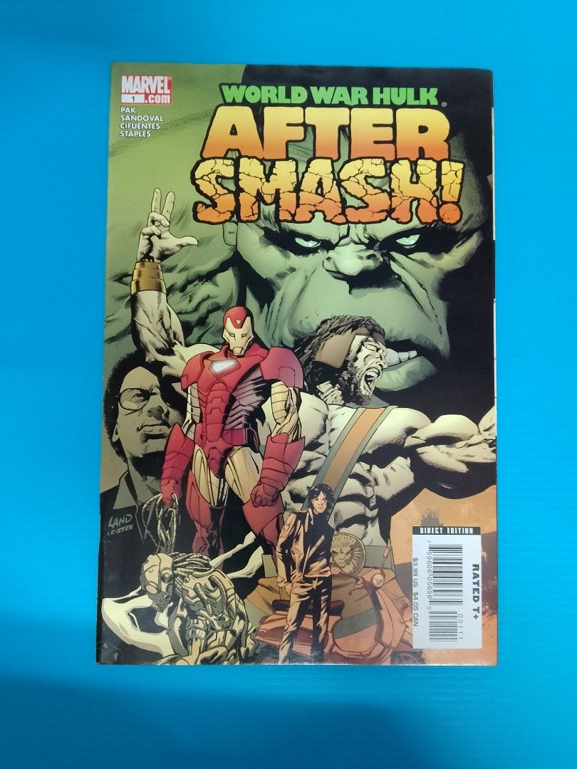 World War Hulk: Aftersmash #1 ( Greg Land - Cover Art ) Marvel Comics ...