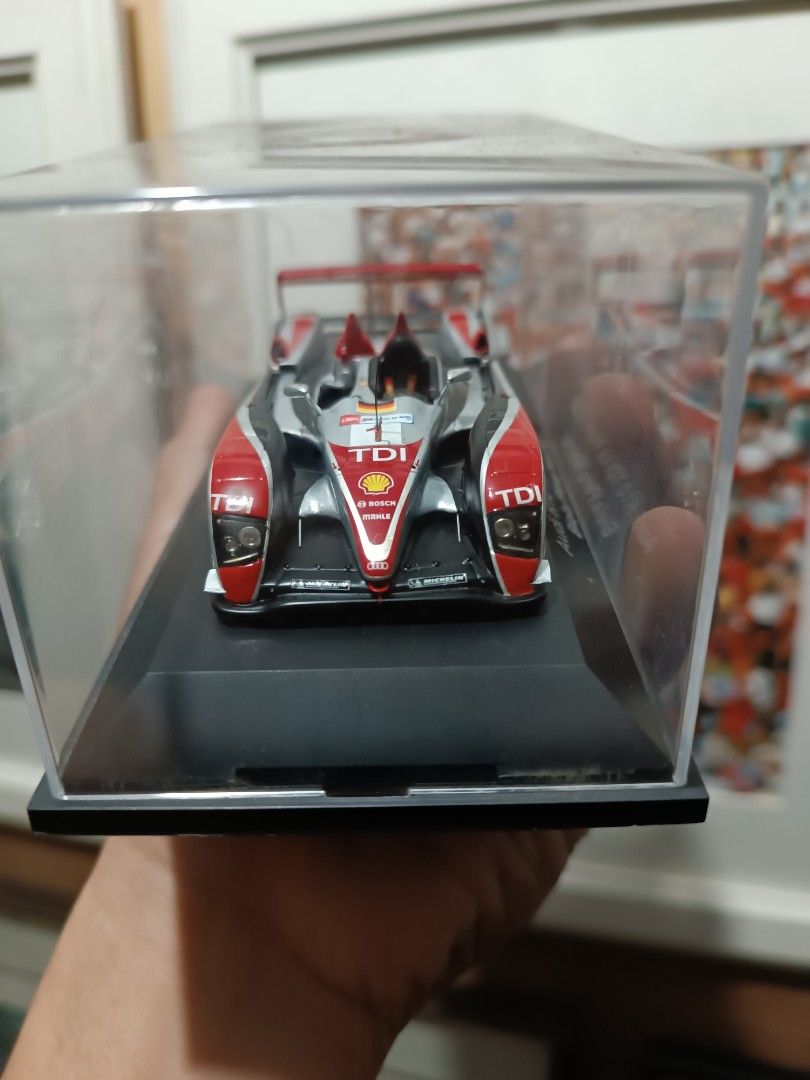 1/43 Audi R10 TDI Le Mans 2008 Biela / Pirro / Werner Display Car toy ...