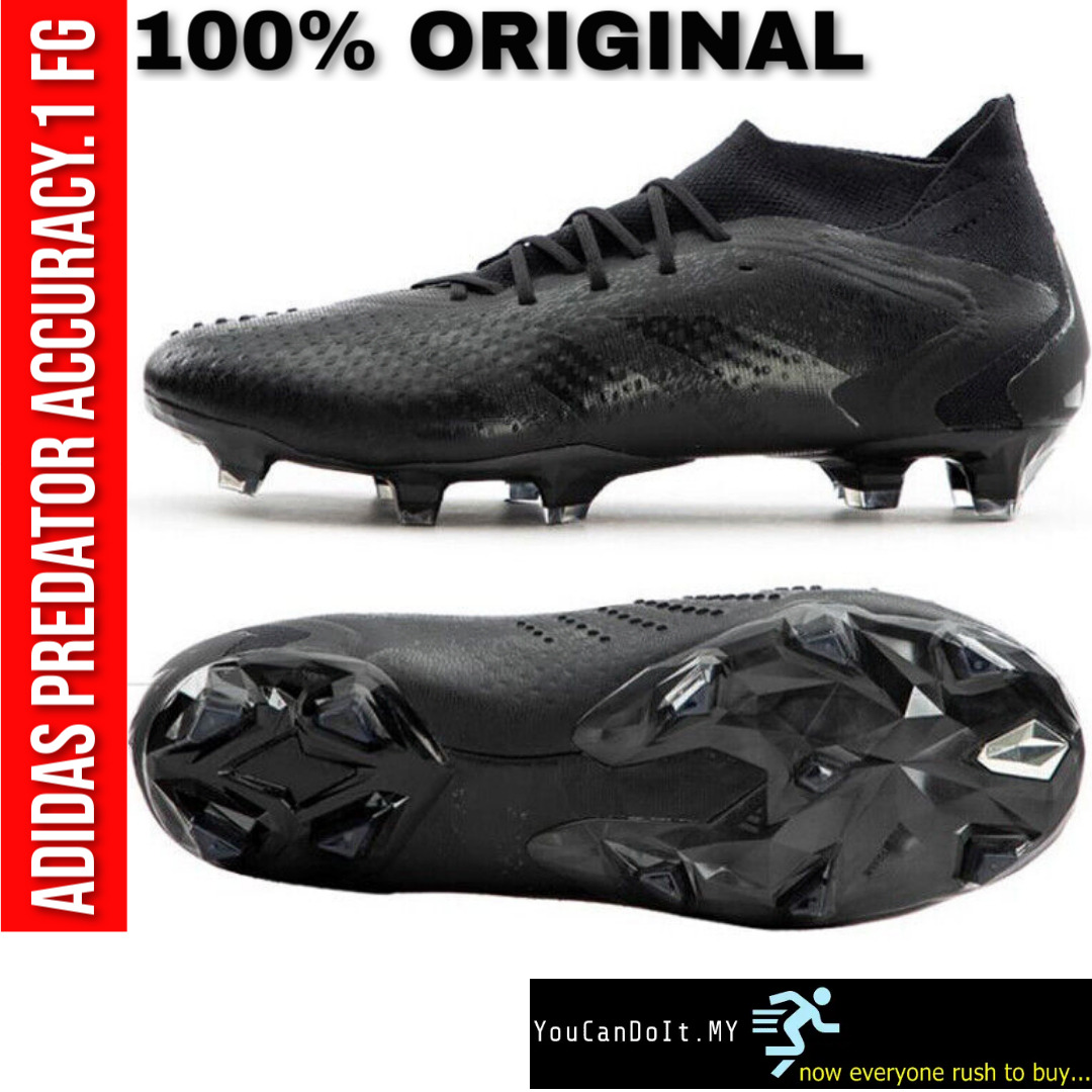 Adidas Predator Accuracy.1 FG (UK7) 1st Grade Kasut Bolasepak Football ...
