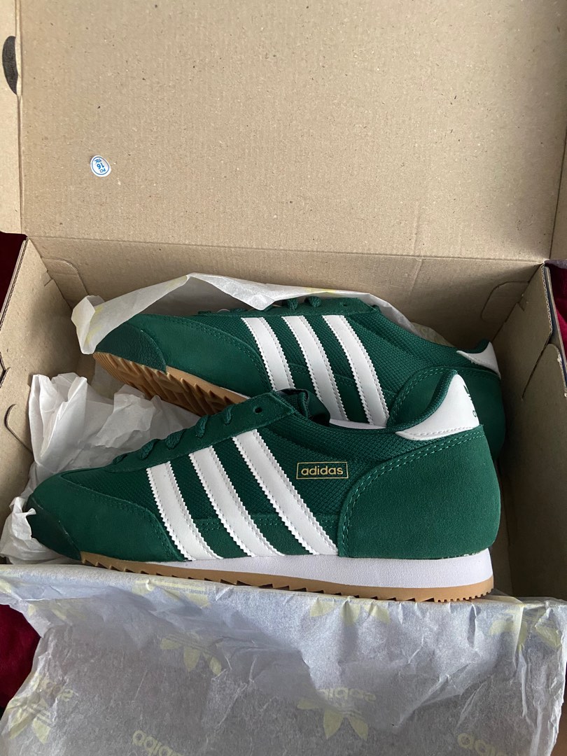 Adidas r71 green ORIGINAL, Women's Fashion, Footwear, Sneakers on Carousell