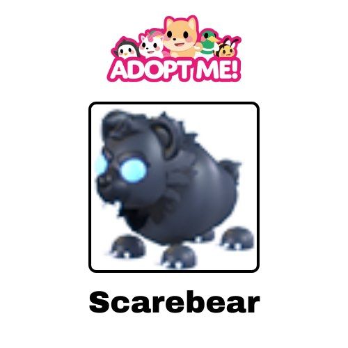 Adopt Me Scarebear, Video Gaming, Gaming Accessories, In-Game Products on Carousell