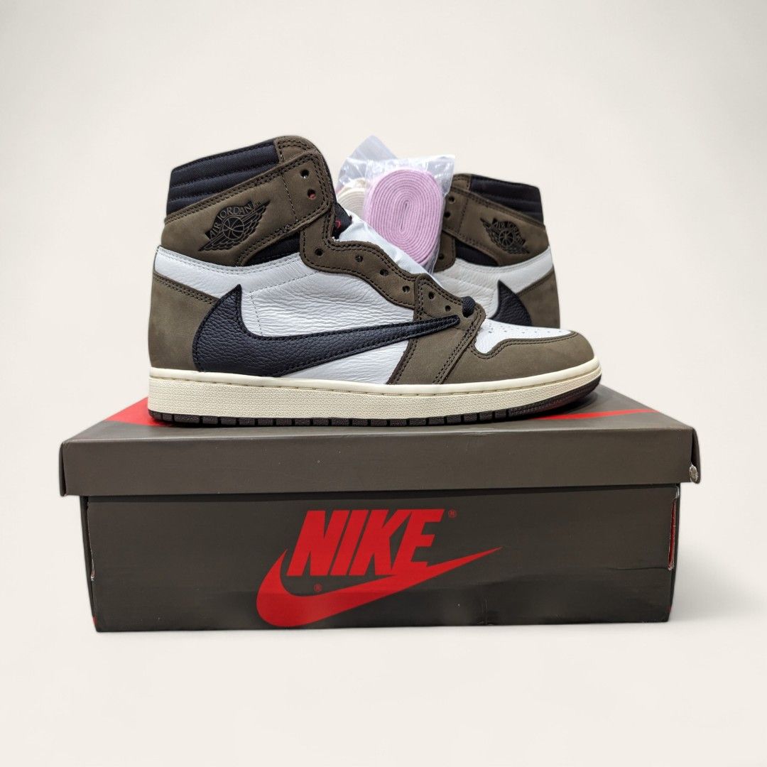 Air Jordan 1 High Travis Mocha Og, Men's Fashion, Footwear, Sneakers on ...