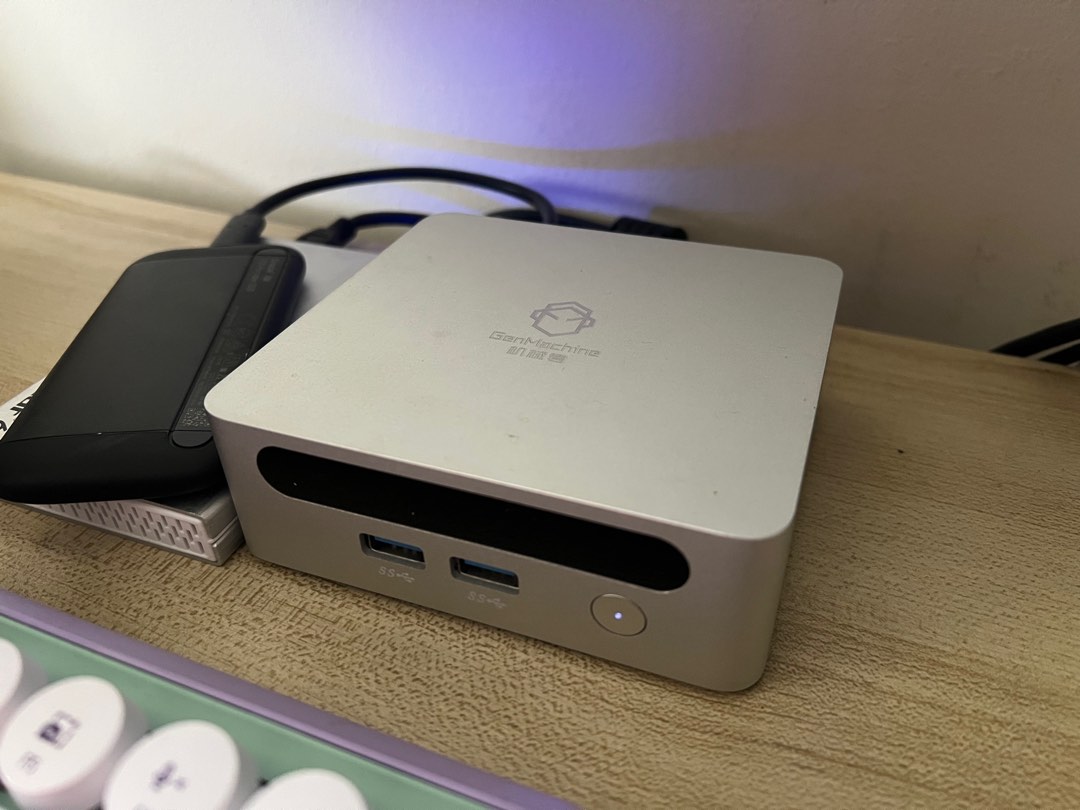 AMD mini PC, Gen Machine Mini PC Ryzen 5 5600H 1500MHZ GPU AMD Windows ...