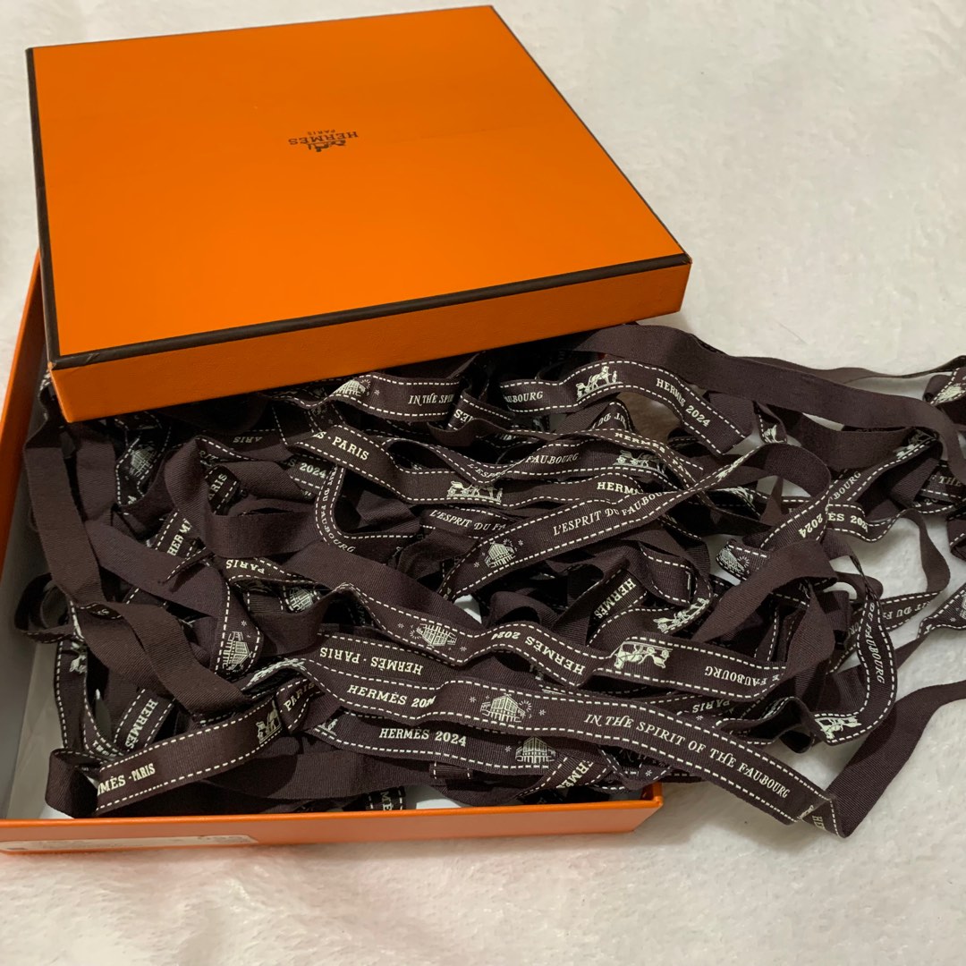 Authentic Hermes Ribbon, Hobbies & Toys, Stationary & Craft, Craft ...