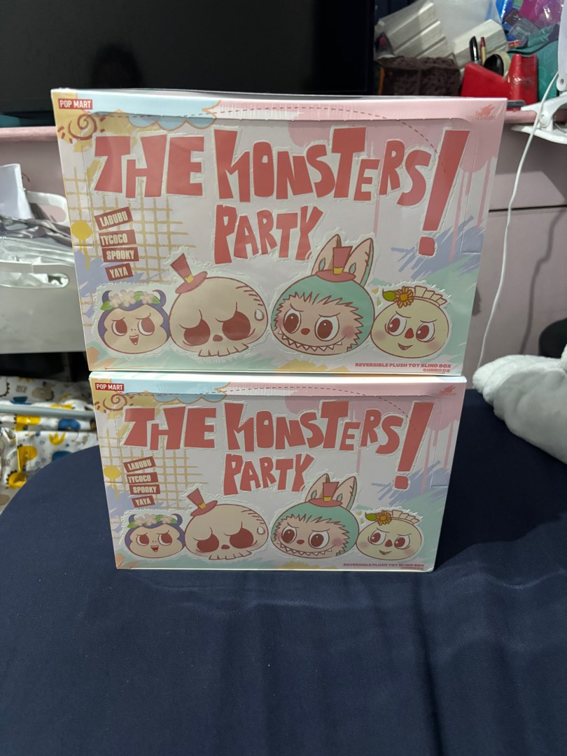 Authentic Popmart The Monsters Party, Hobbies & Toys, Toys & Games on ...