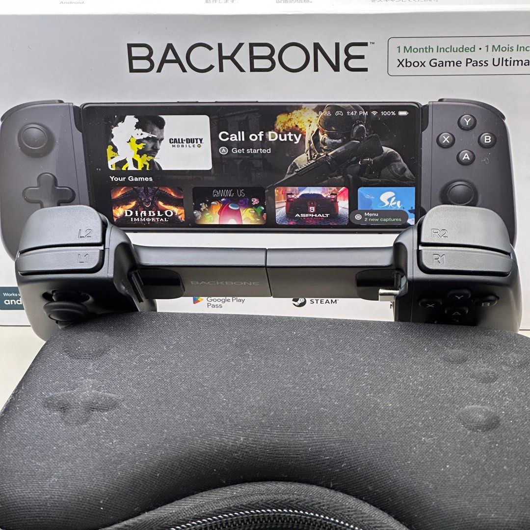 Backbone Type C Controller Black Xbox first model, Video Gaming, Gaming ...