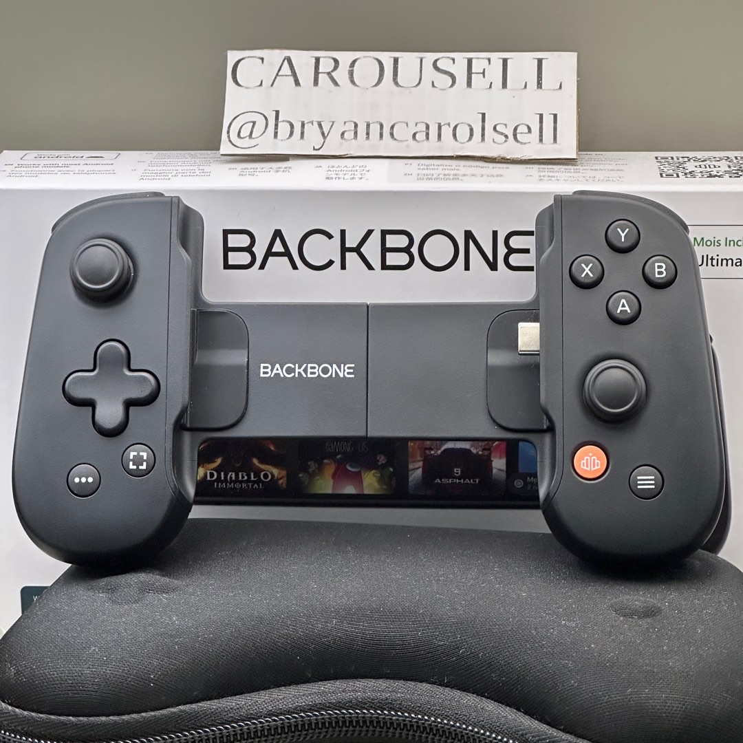 Backbone Type C Controller Black Xbox first model, Video Gaming, Gaming ...